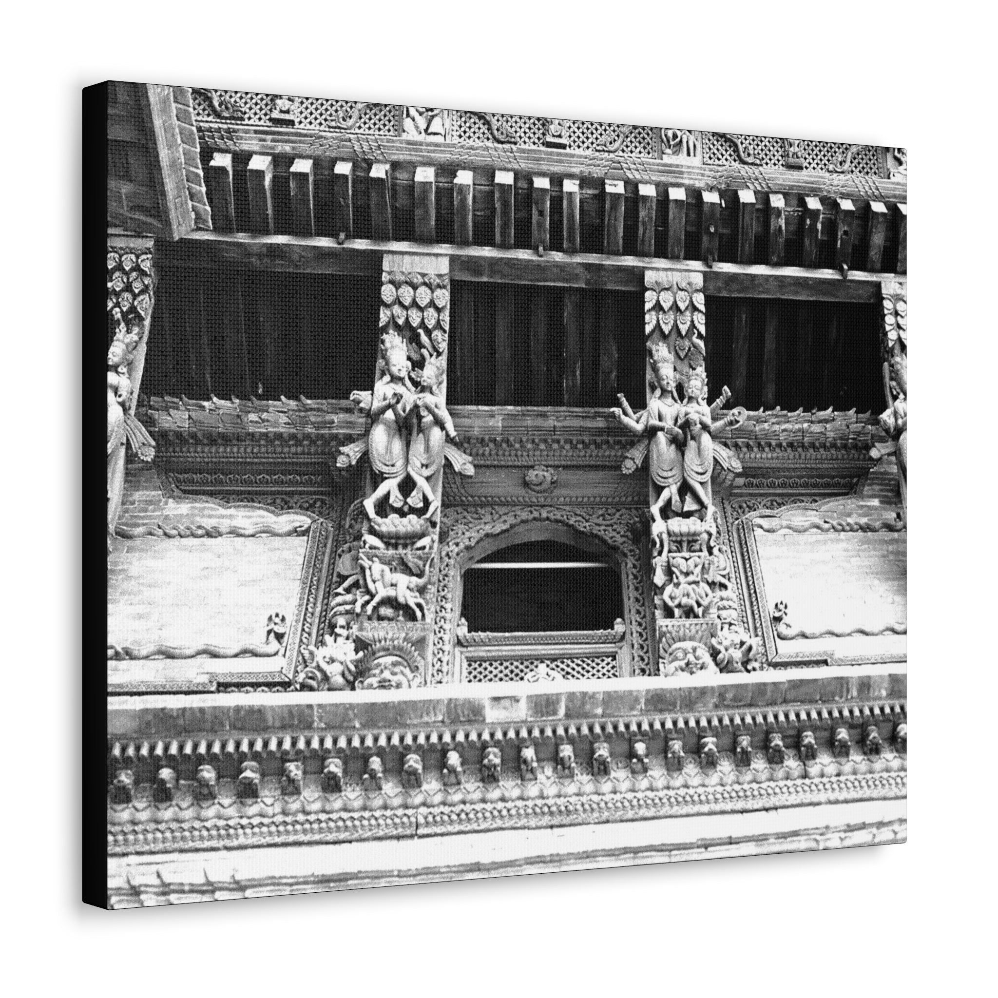 20 - Detailed Window Carvings in Patan Nepal - Patan Nepal Durbar Squa ...